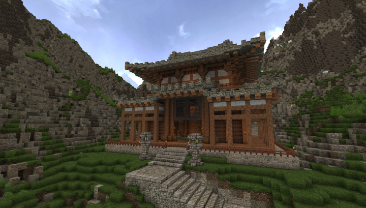 Sandō-ji: Temple in the Mountains Minecraft Map