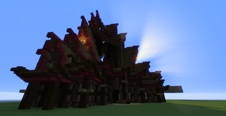 Chinese temple Minecraft Map