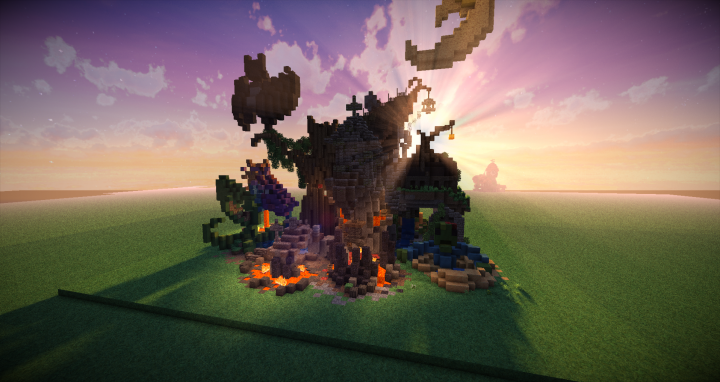 Halloween Spawn Minecraft Map