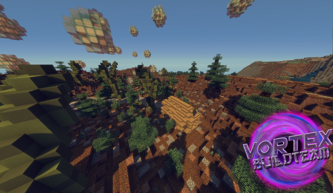 Fantasy Themed Spawn made by the Vortex Minecraft Map