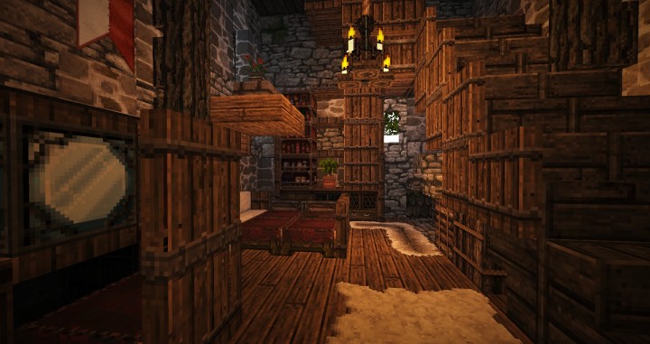 MEDITERRANEAN CASTLE BADBUILDER AND IRONFARMER Minecraft Map