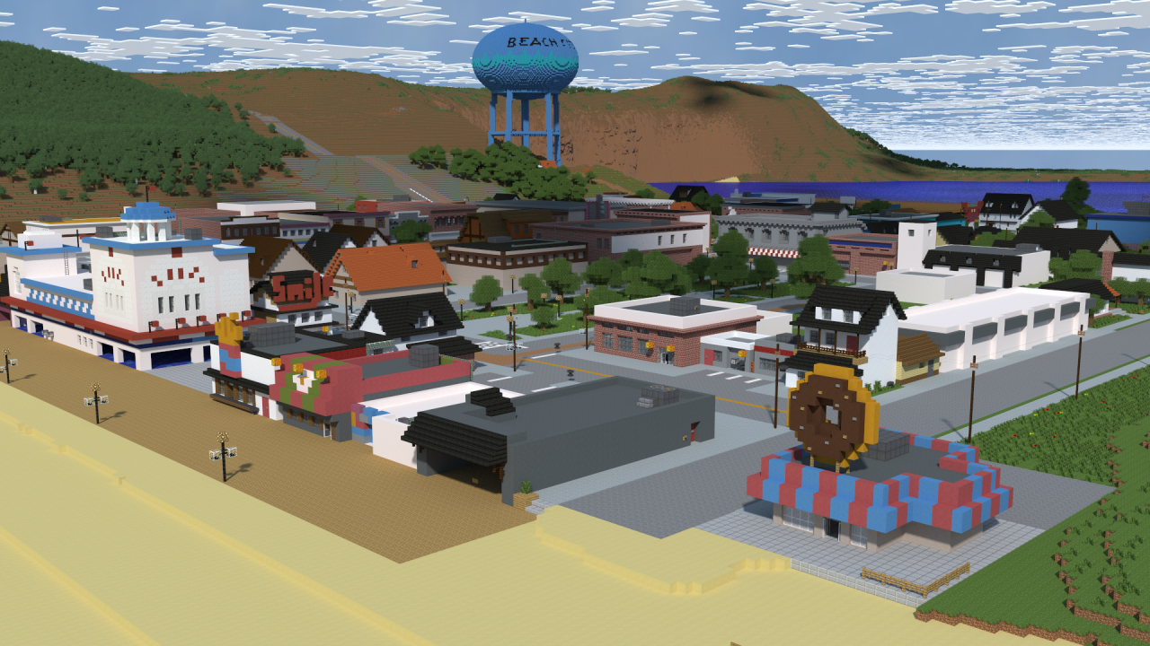 Steven Universe - Beach City and Surrounding Area (Custom Resource Pack ...