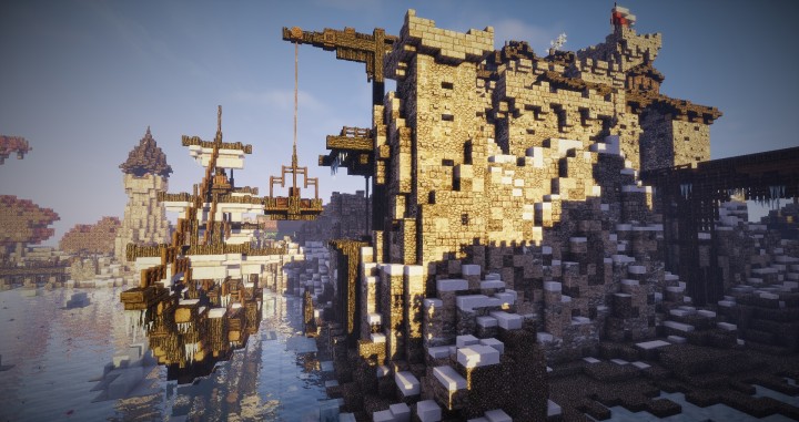 Cold castle by IronFarmer Minecraft Map