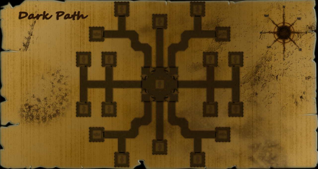 The Dark Path - Ultima Inspired Build - Server Spawn [End] Minecraft Map