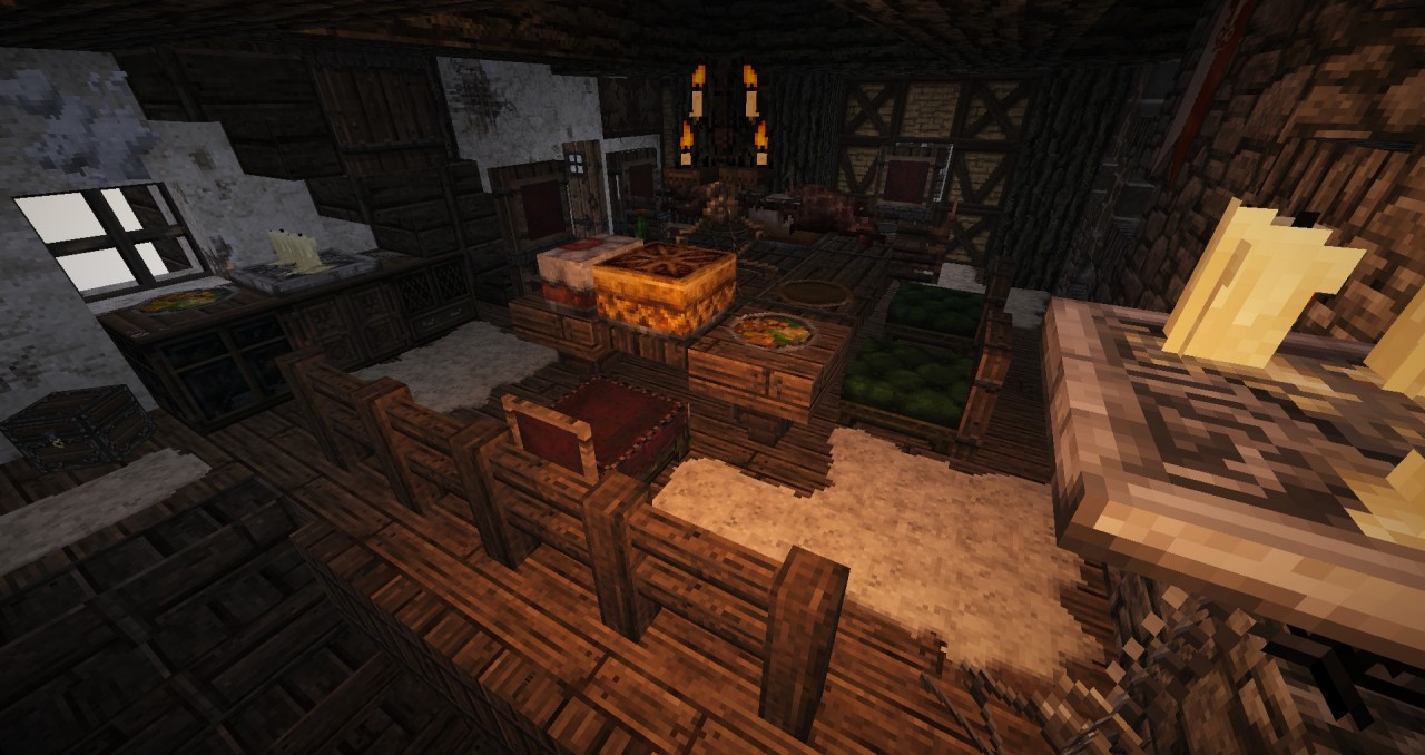 MEDITERRANEAN CASTLE BADBUILDER AND IRONFARMER Minecraft Map