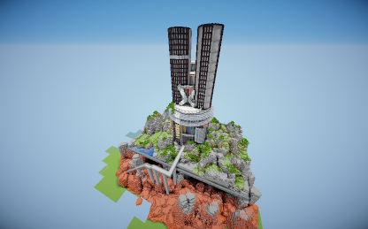 Futuristic Tower Minecraft Map