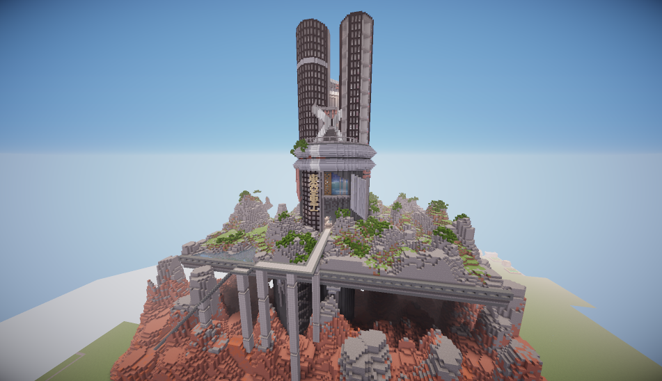 Futuristic Tower Minecraft Map