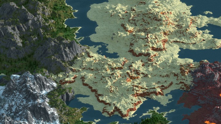 Nui (Custom Terrain) Minecraft Map