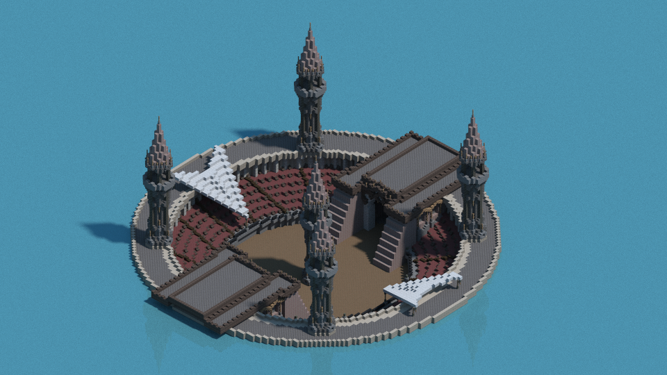 1v1 Gladiator Arena Minecraft Map