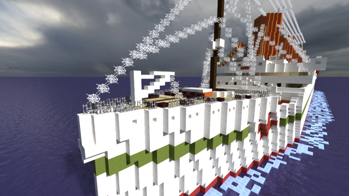 Minecraft Britannic Sinking