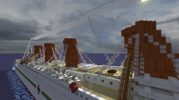 HMHS Britannic [+Sinking Version][1:1Scale] Minecraft Map