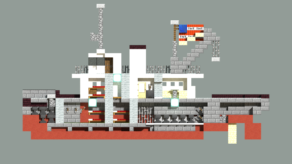 Tugs Hoga (YT-146) and Nokomis (YT-142) Minecraft Map