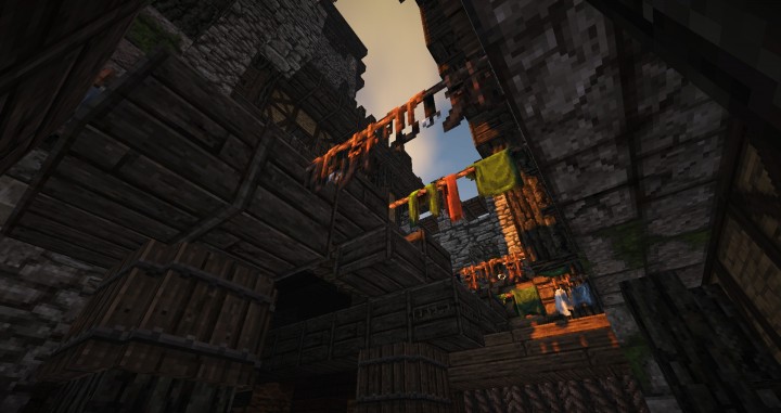 MEDITERRANEAN CASTLE BADBUILDER AND IRONFARMER Minecraft Map