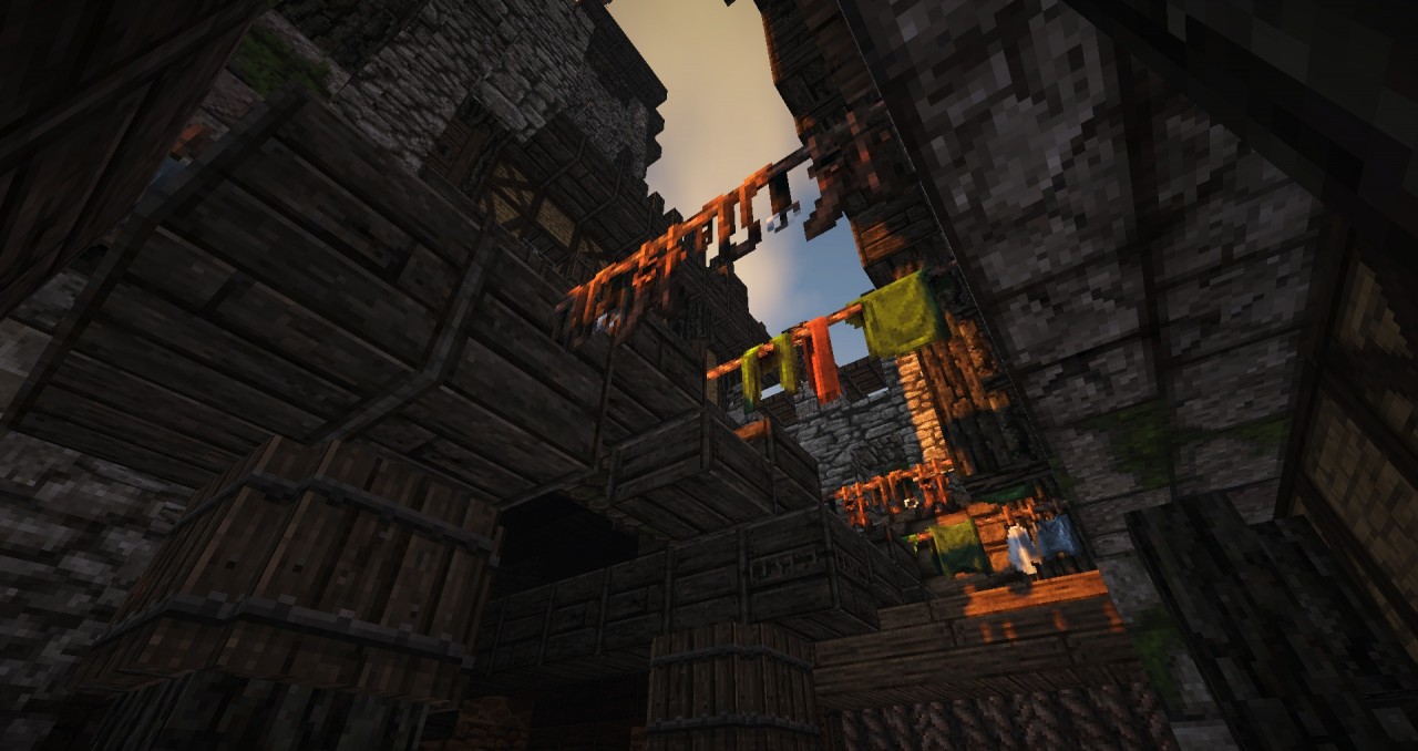 MEDITERRANEAN CASTLE BADBUILDER AND IRONFARMER Minecraft Map