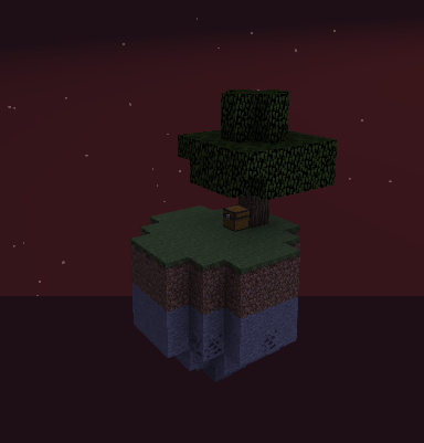 Custom Skyblock Island Minecraft Map