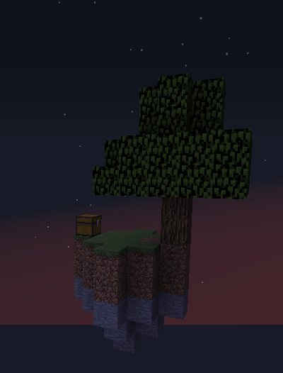 Custom Skyblock Island Minecraft Map