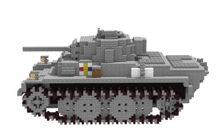 MK-1 light tank(original battle tank) Minecraft Map