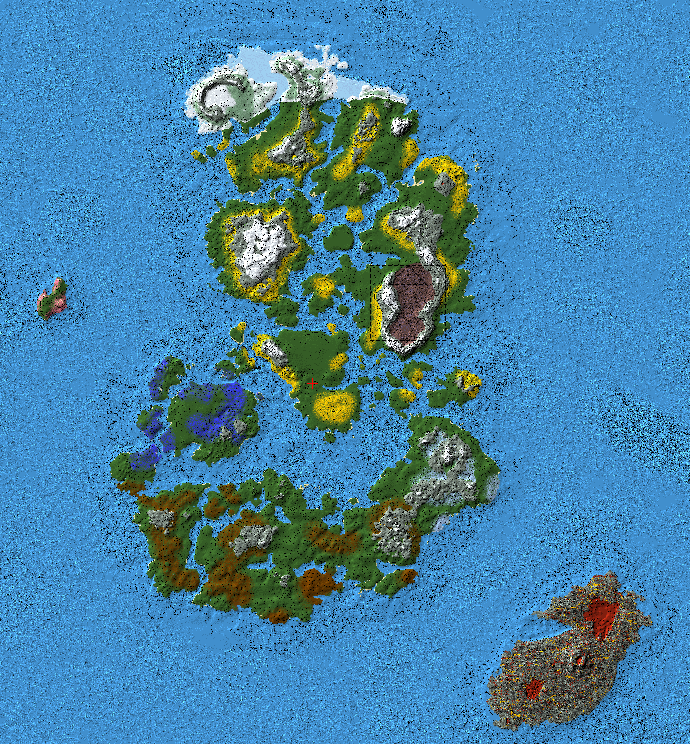 The Tales From Les'Daar, Blank map [REDACTED] Minecraft Map
