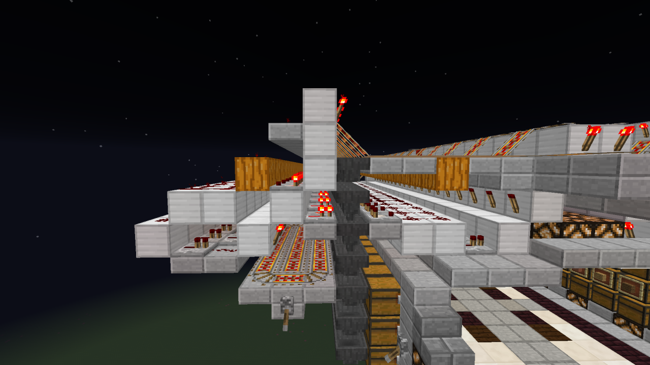 Vanilla Automatic Minecart Item Sorter Minecraft Map