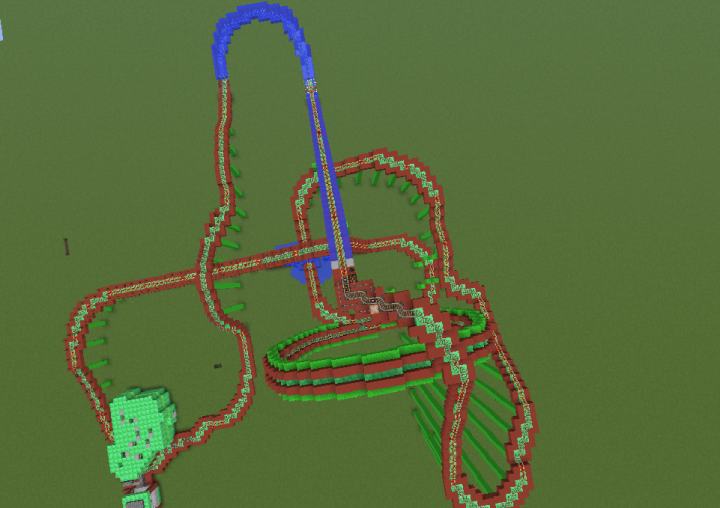 Overflow, an EPIC Minecraft RollerCoaster!! Minecraft Map