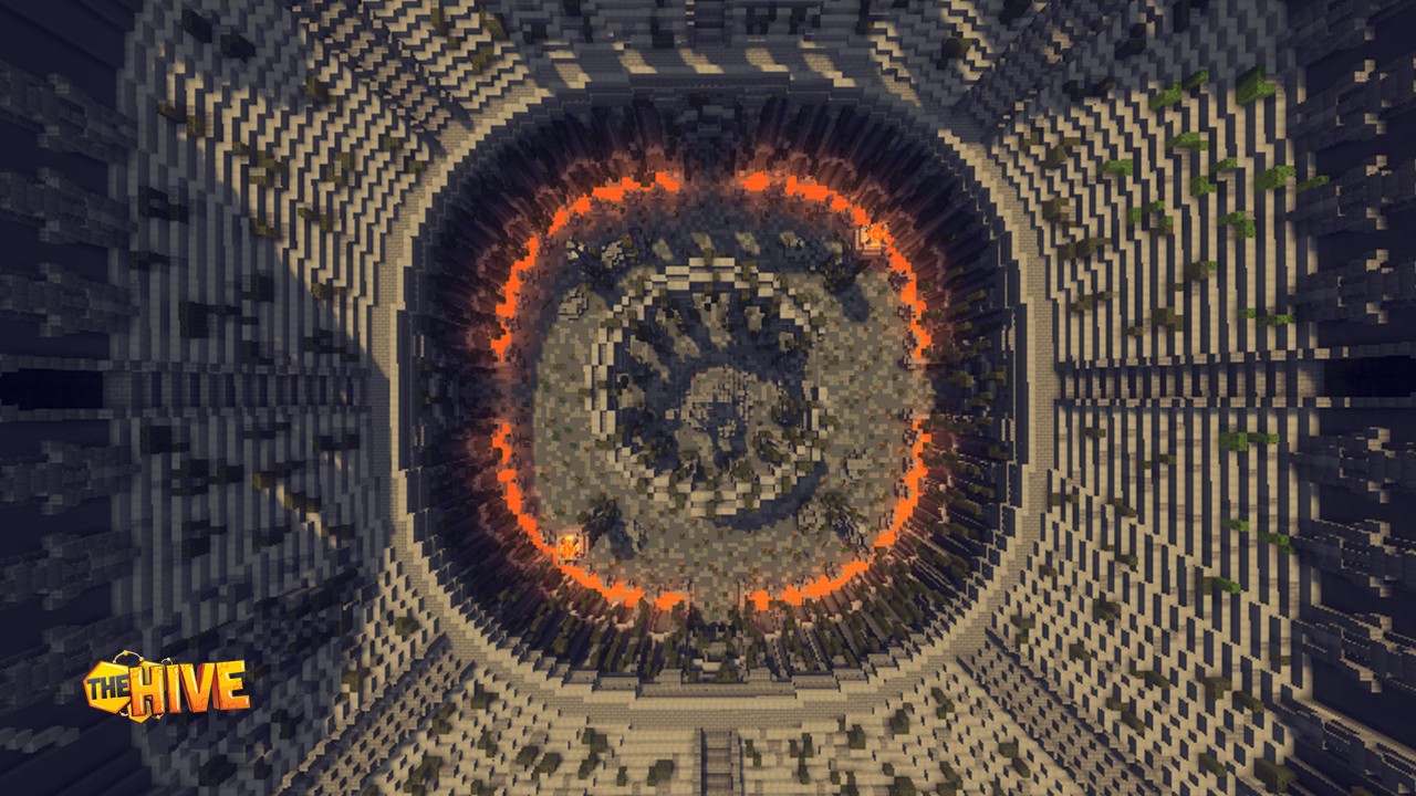 Abandoned Pit | HiveMC Survival Games Deathmatch Arena Minecraft Map