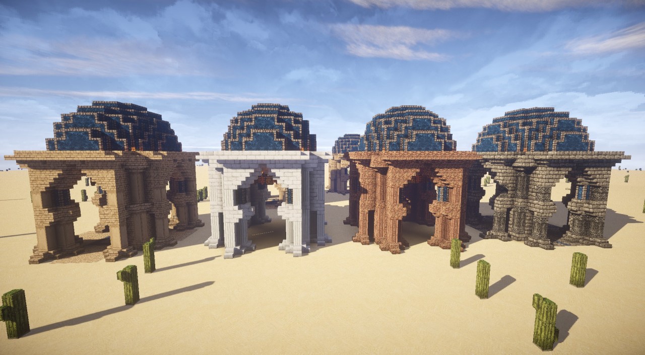 Minecraft Tutorial - Pavilion - Pavillon Minecraft Project