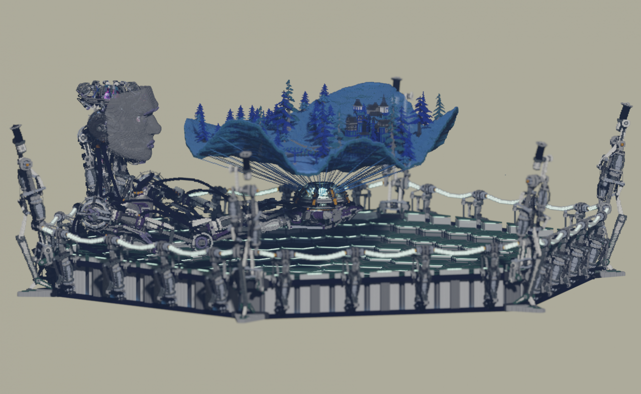 A Futuristic Past - Medieval SG Map Minecraft Map