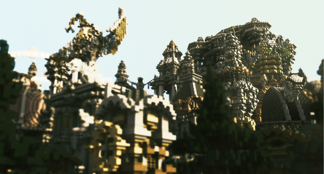 The Industrial island Minecraft Map