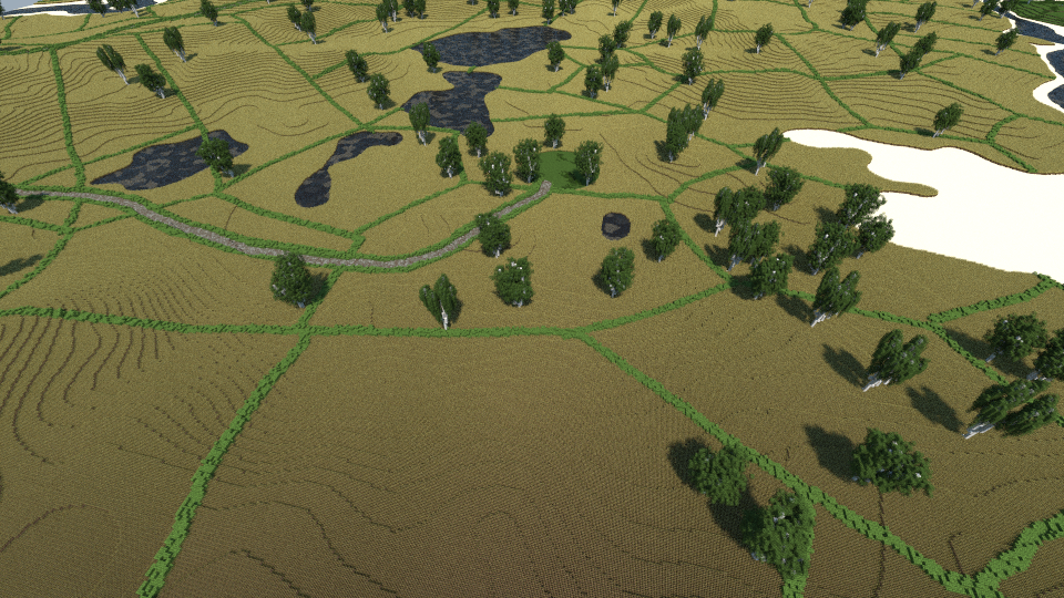 [6Kx6K]Huge RPG Map Terrain Minecraft Map