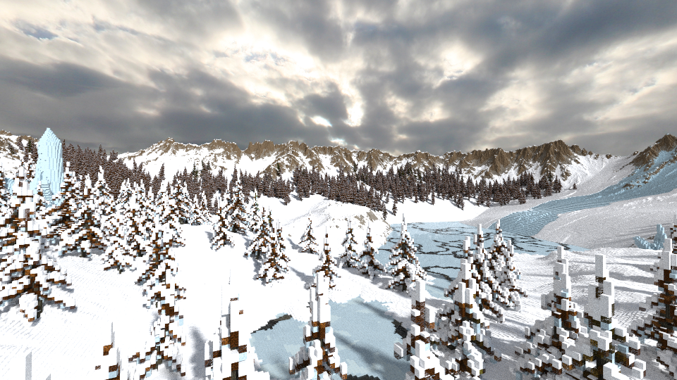 [6Kx6K]Huge RPG Map Terrain Minecraft Map