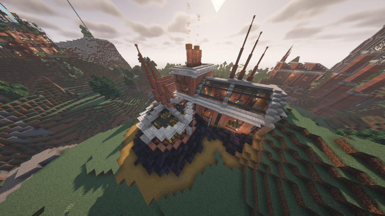 My "Steampunk" Survival Minecraft Map