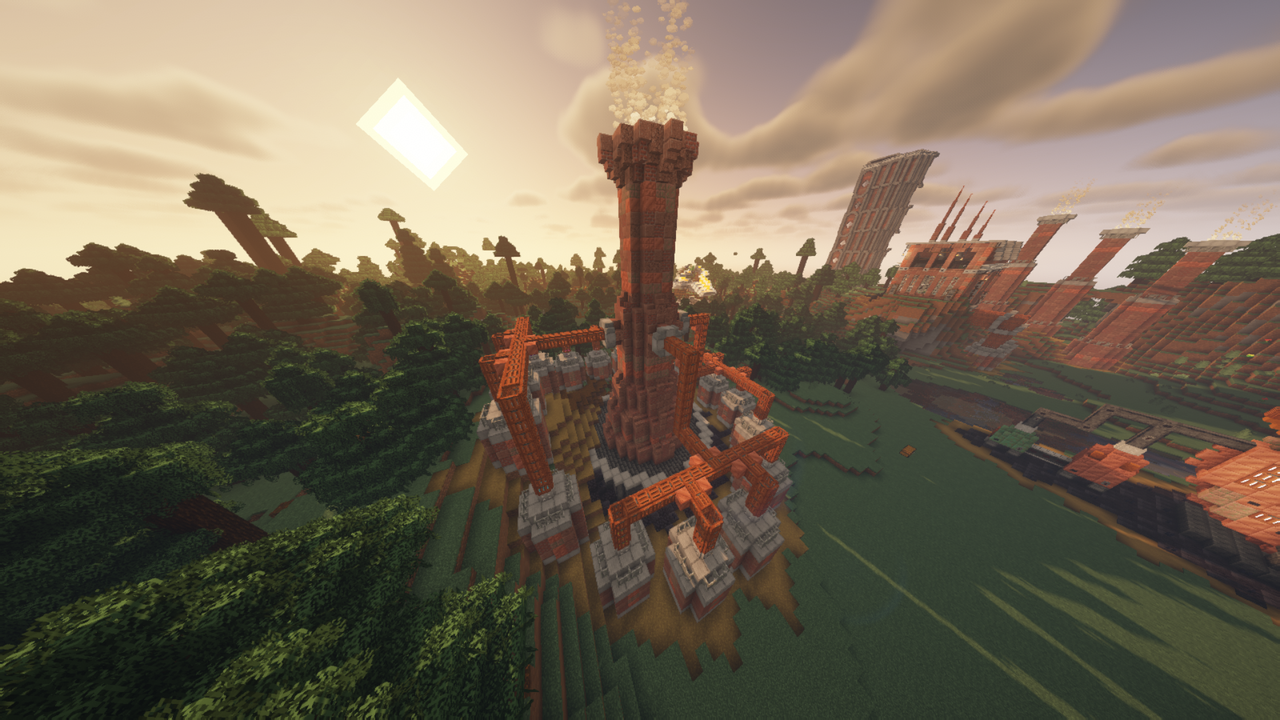 My "Steampunk" Survival Minecraft Map