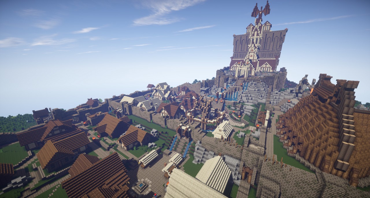Whiterun / Weißlauf Minecraft Map