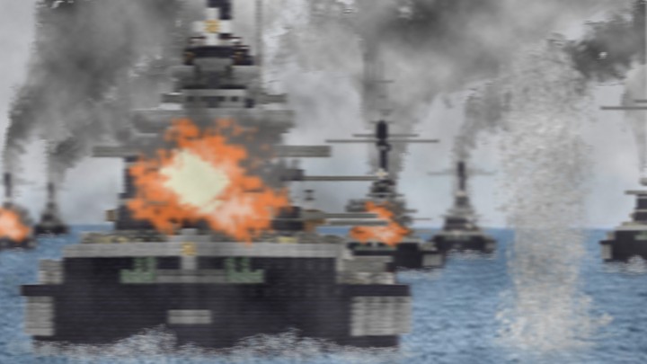 Naval battle Minecraft Map