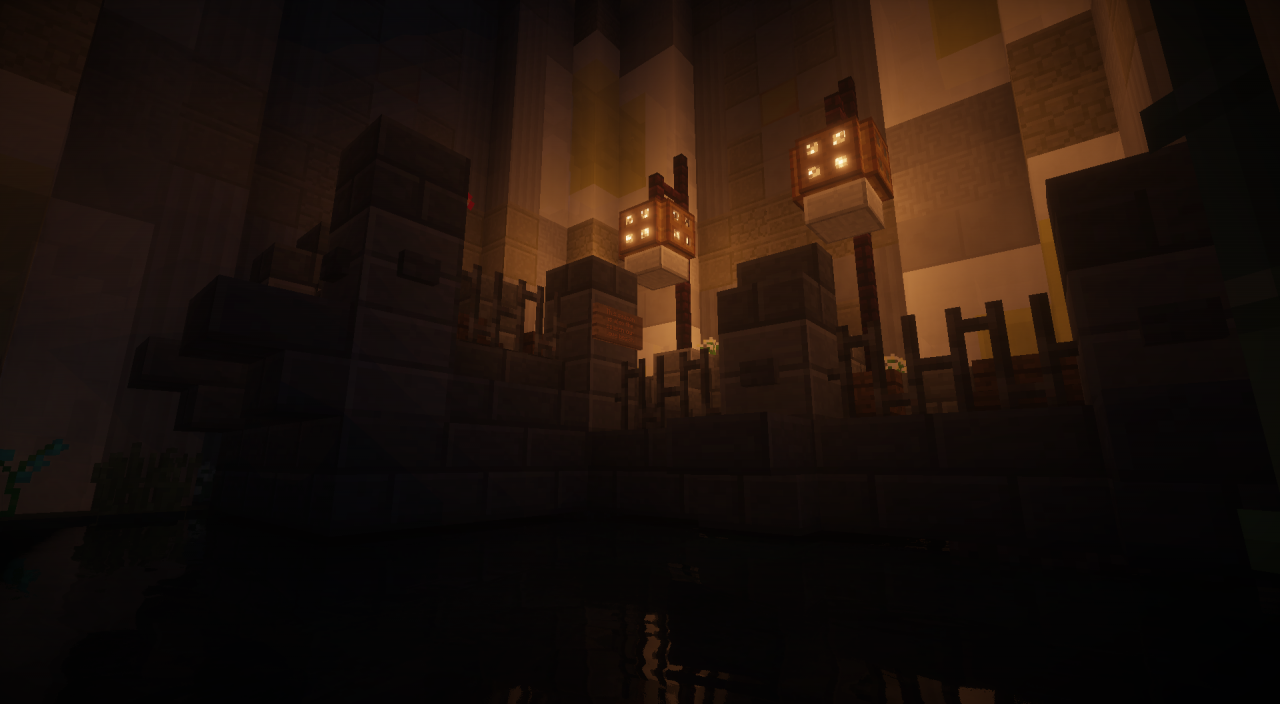 Floating Dream Palace - Server Survival Build Minecraft Map