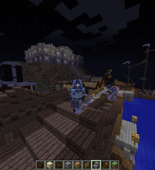 river side town Minecraft Map