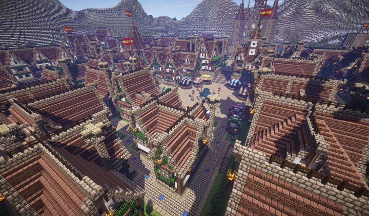 Town Minecraft Map