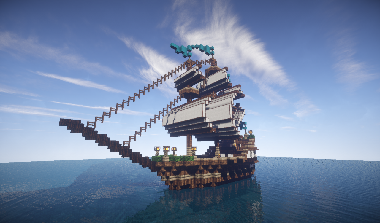Sailing Ship Minecraft Map