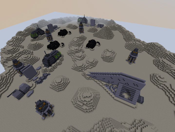 STAR WARS: THE CLONE WARS Minecraft Map
