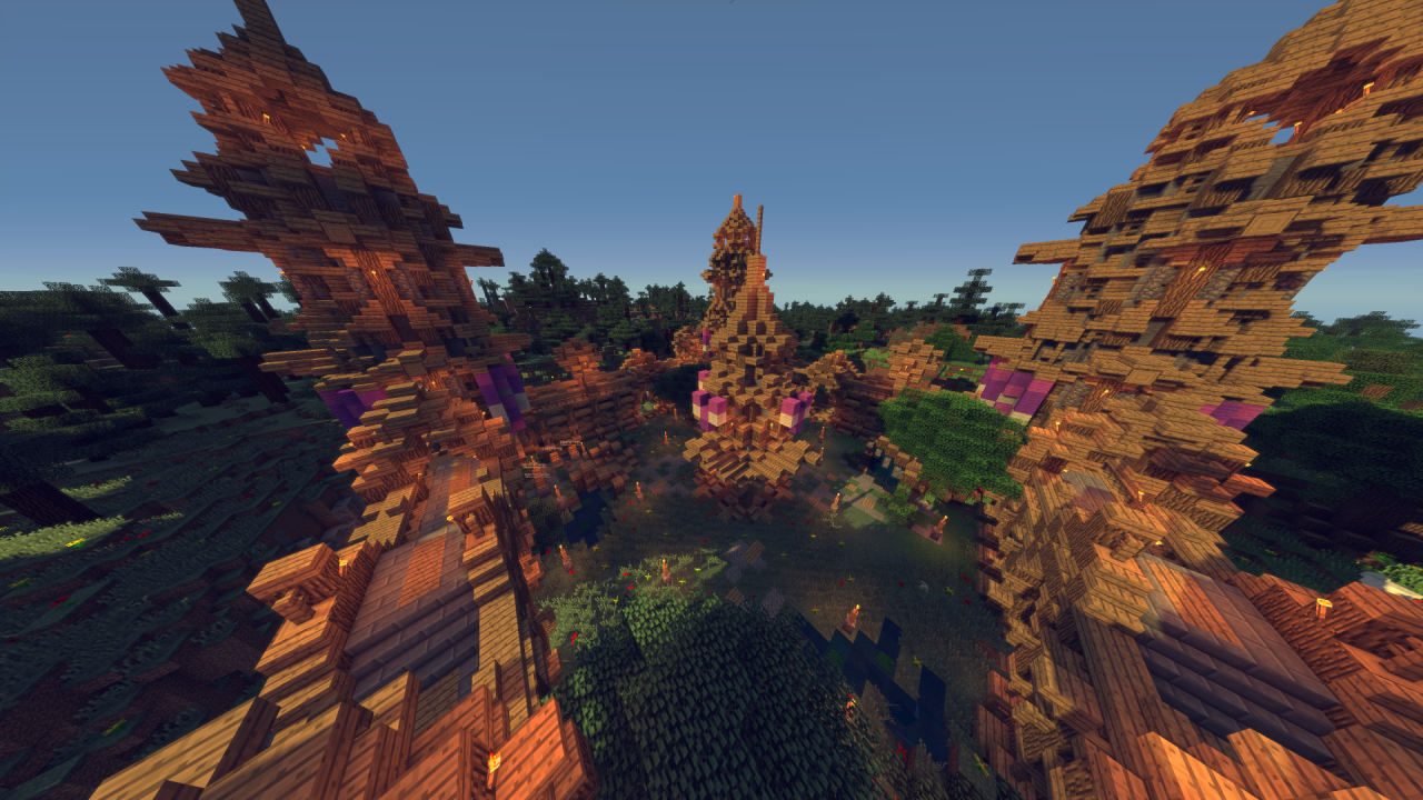 Small Survival Spawn - Ecliptic Builds Minecraft Map