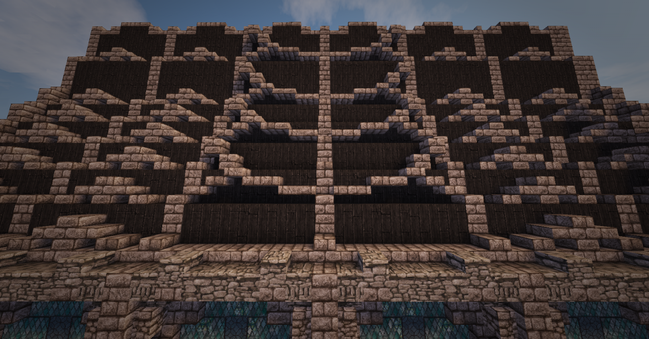 Gothic Cathedral Schematic Minecraft Map