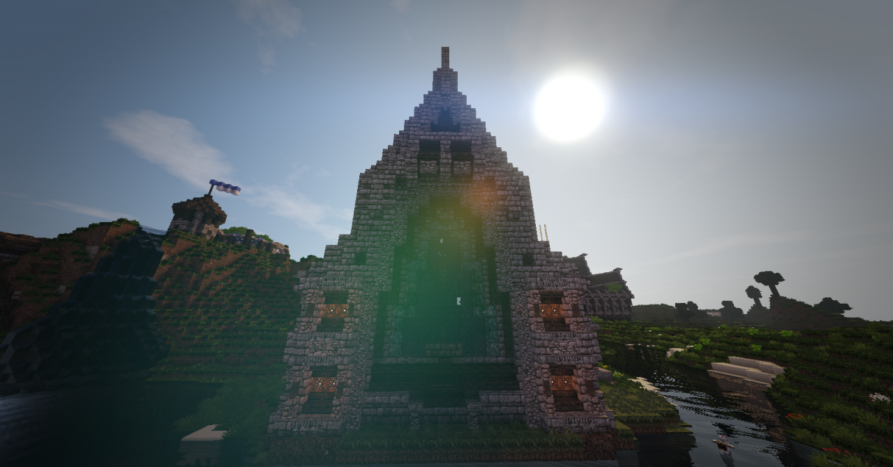 Gothic Cathedral Schematic Minecraft Map