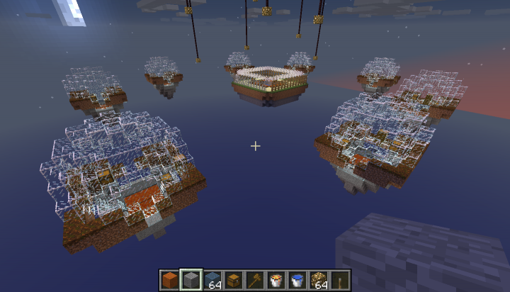 Skywars maps for servers. Minecraft Map