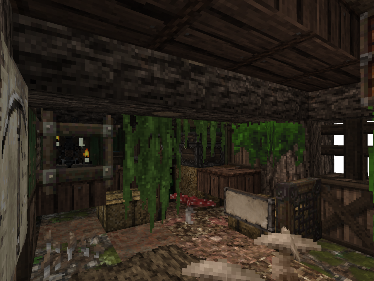 2 Forest houses #WeAreConquest Minecraft Map