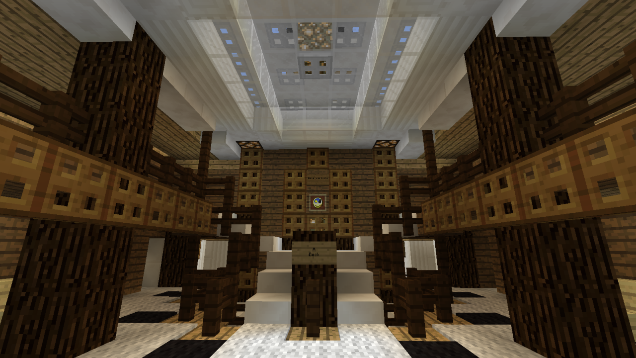 RMS Titanic V1 1:1 [Full Interior] Minecraft Map