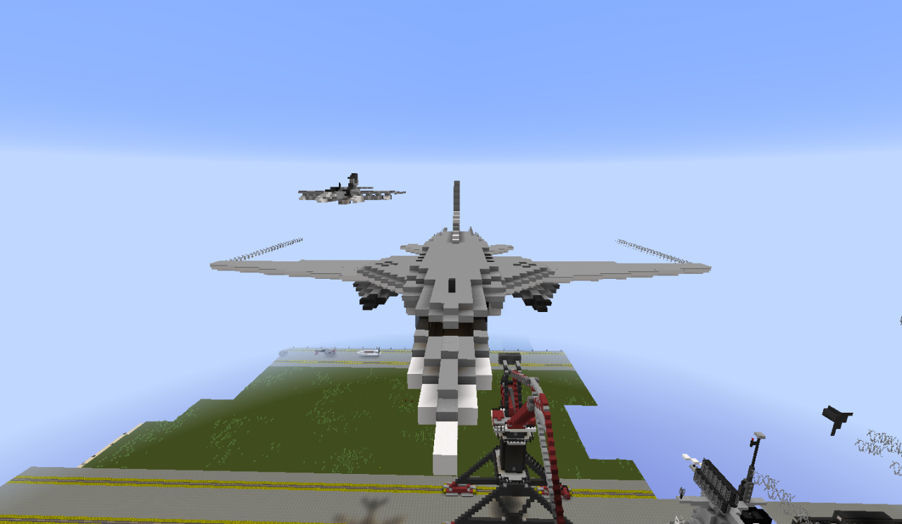 Túpolev TU-22M Minecraft Map
