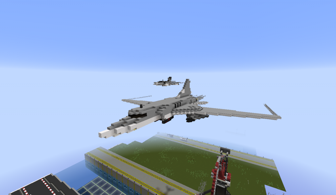 Túpolev TU-22M Minecraft Map