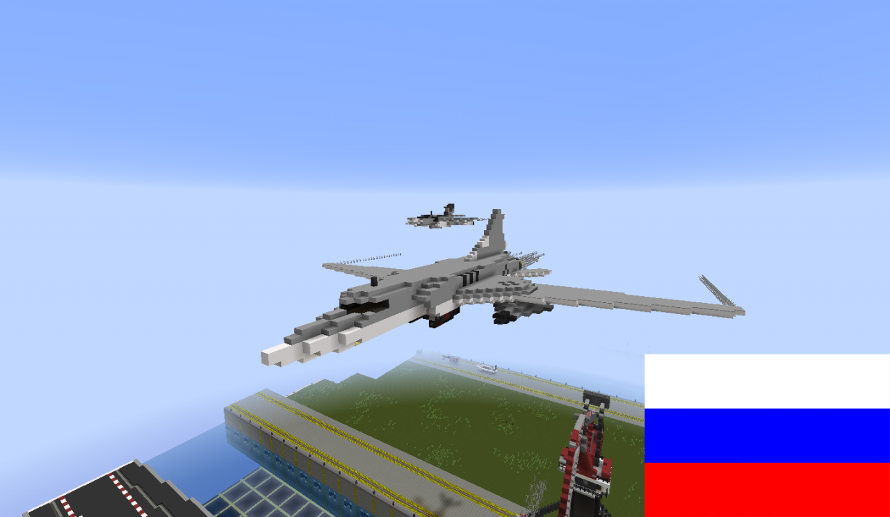 Túpolev TU-22M Minecraft Map