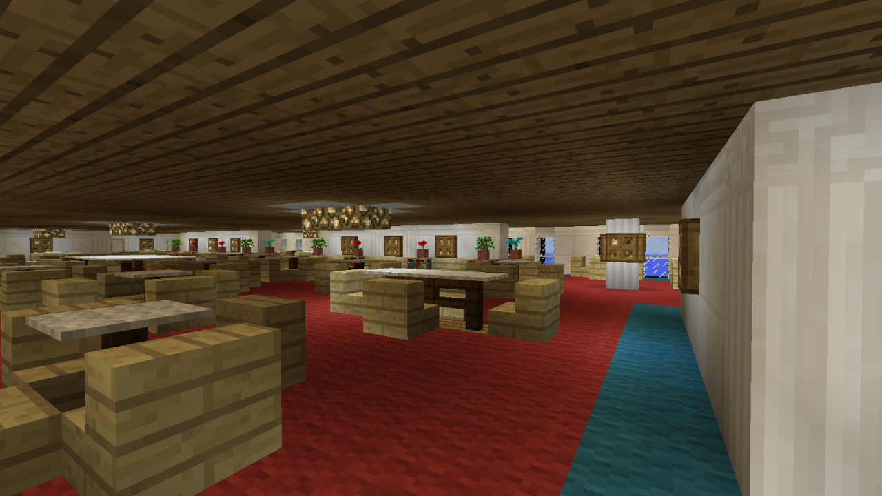 RMS Titanic V1 1:1 [Full Interior] Minecraft Map