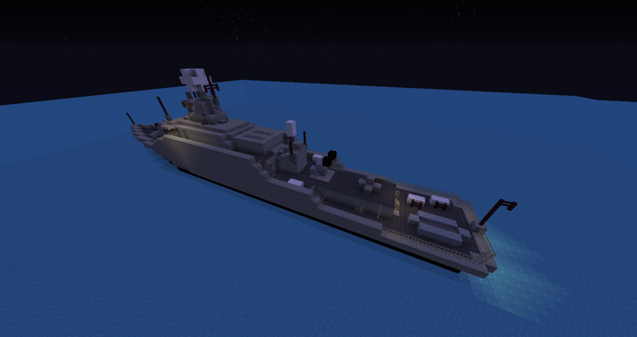 Buyan-M-class corvette Minecraft Map